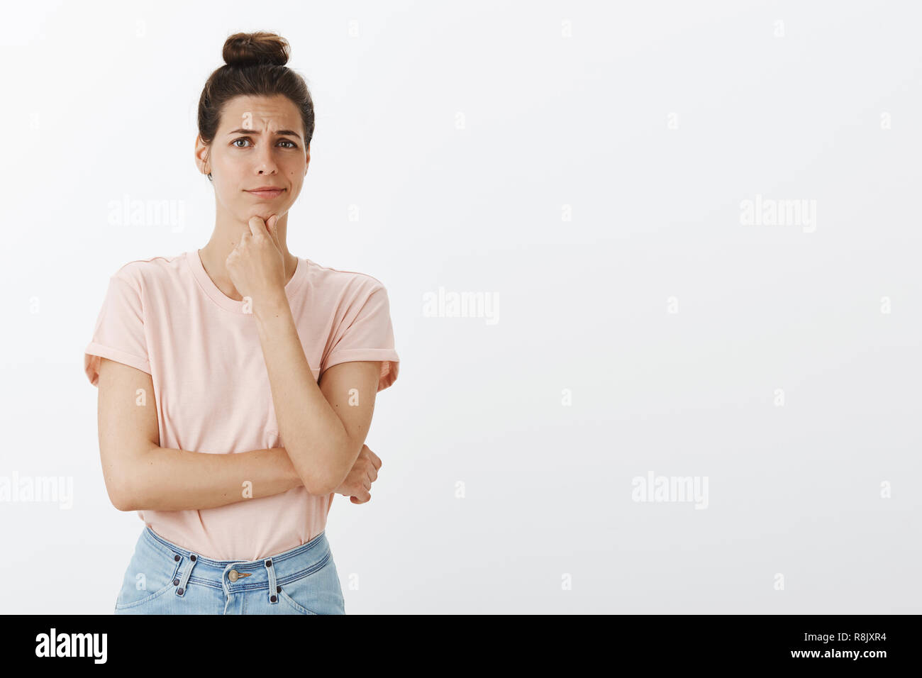 Frowning employees hi-res stock photography and images - Alamy