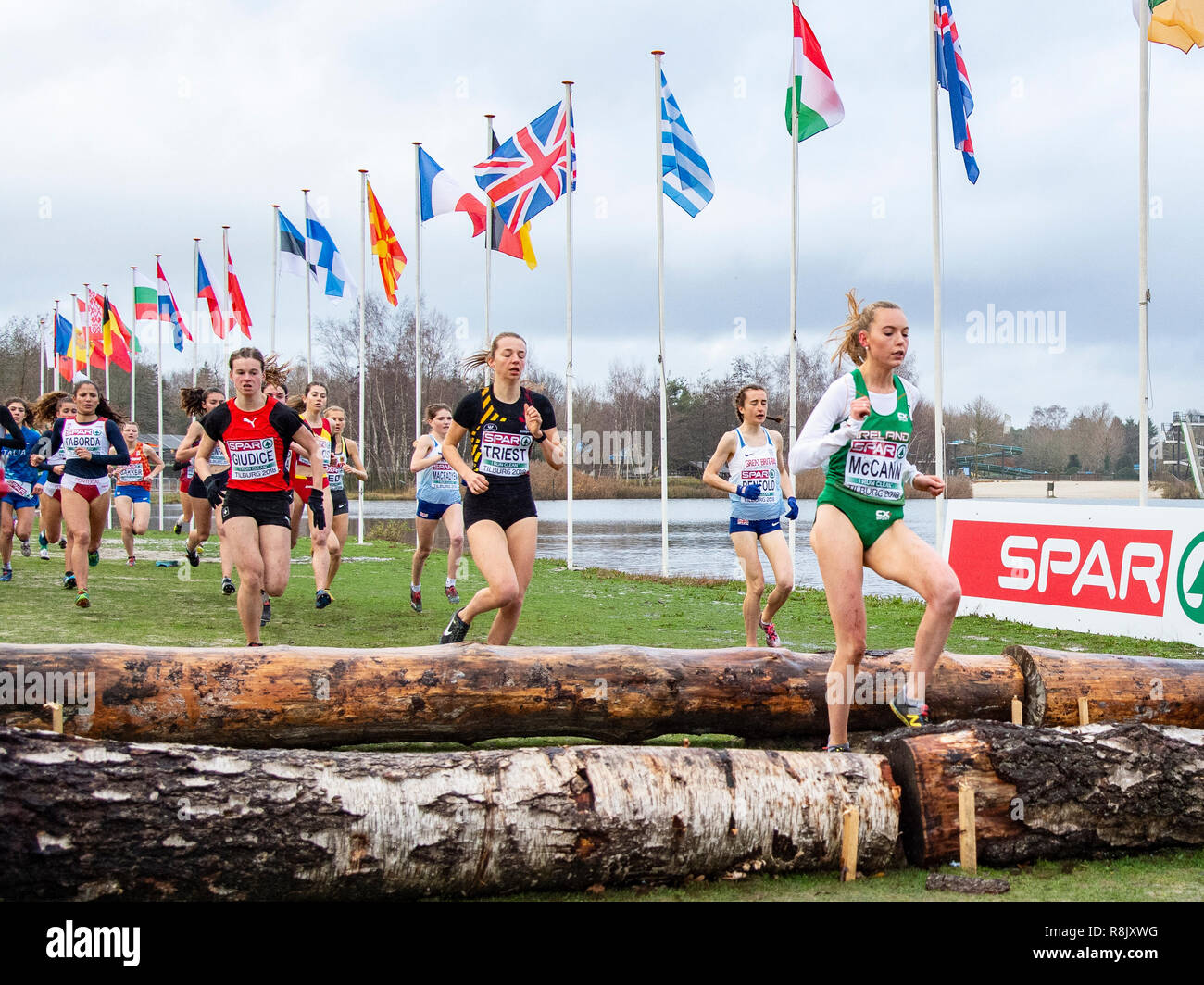 TILBURG-NETHERLANDS.9 DEC: JODIE MCCANN competing in the Women's U20 ...