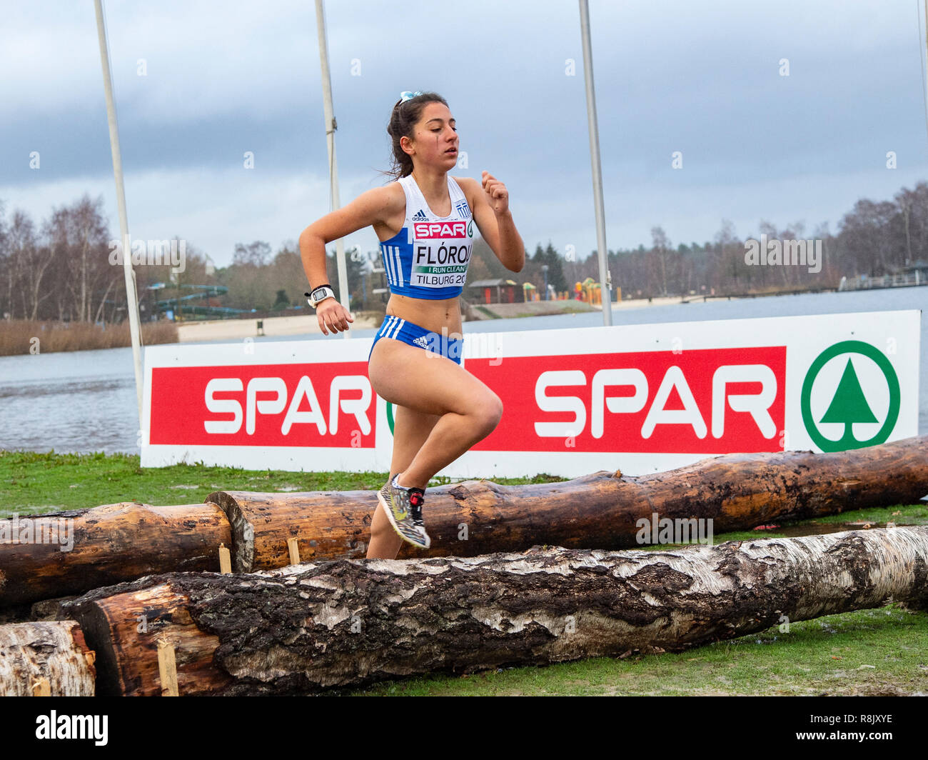 TILBURG-NETHERLANDS.9 DEC: EFSTATHÍA FLÓROU competing in the Women's ...