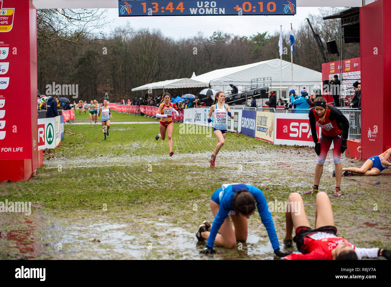 TILBURG-NETHERLANDS.9 DEC: AMELIA QUIRK competing in the Women's U20 ...