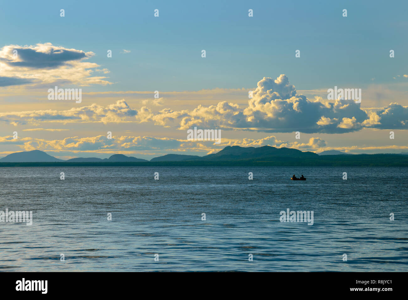 Fishing on Stuart Lake at Paaren's Beach Provincial Park, British ...