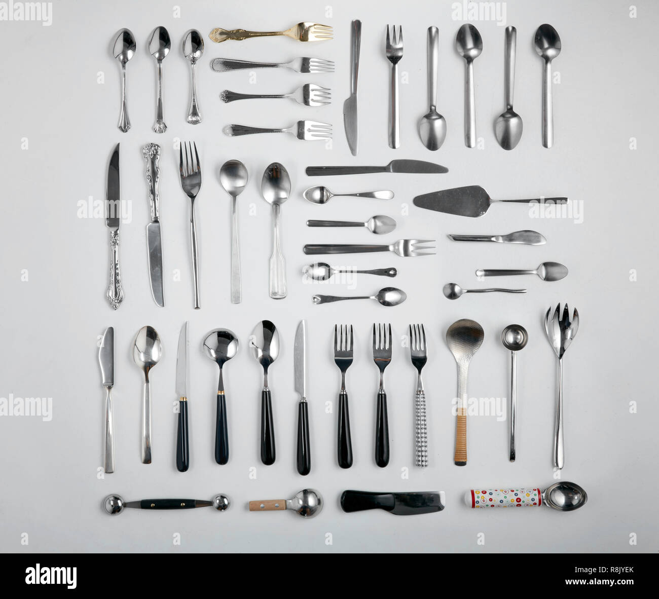 Silverware set hi-res stock photography and images - Alamy