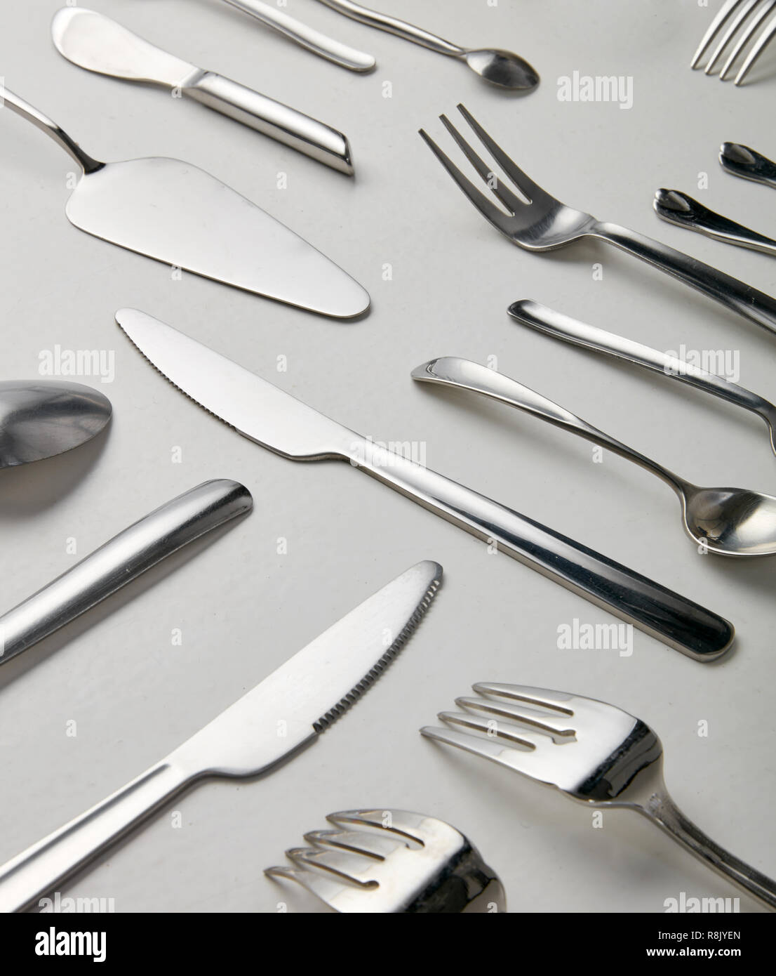 Silverware Set Stock Photos & Silverware Set Stock Images - Alamy