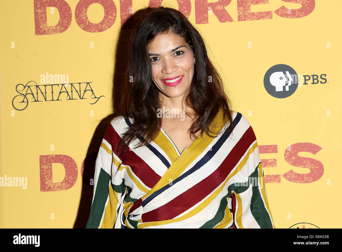 NEW YORK, NY - AUGUST 21: Actress Laura Gomez arrives for the "Dolores ...