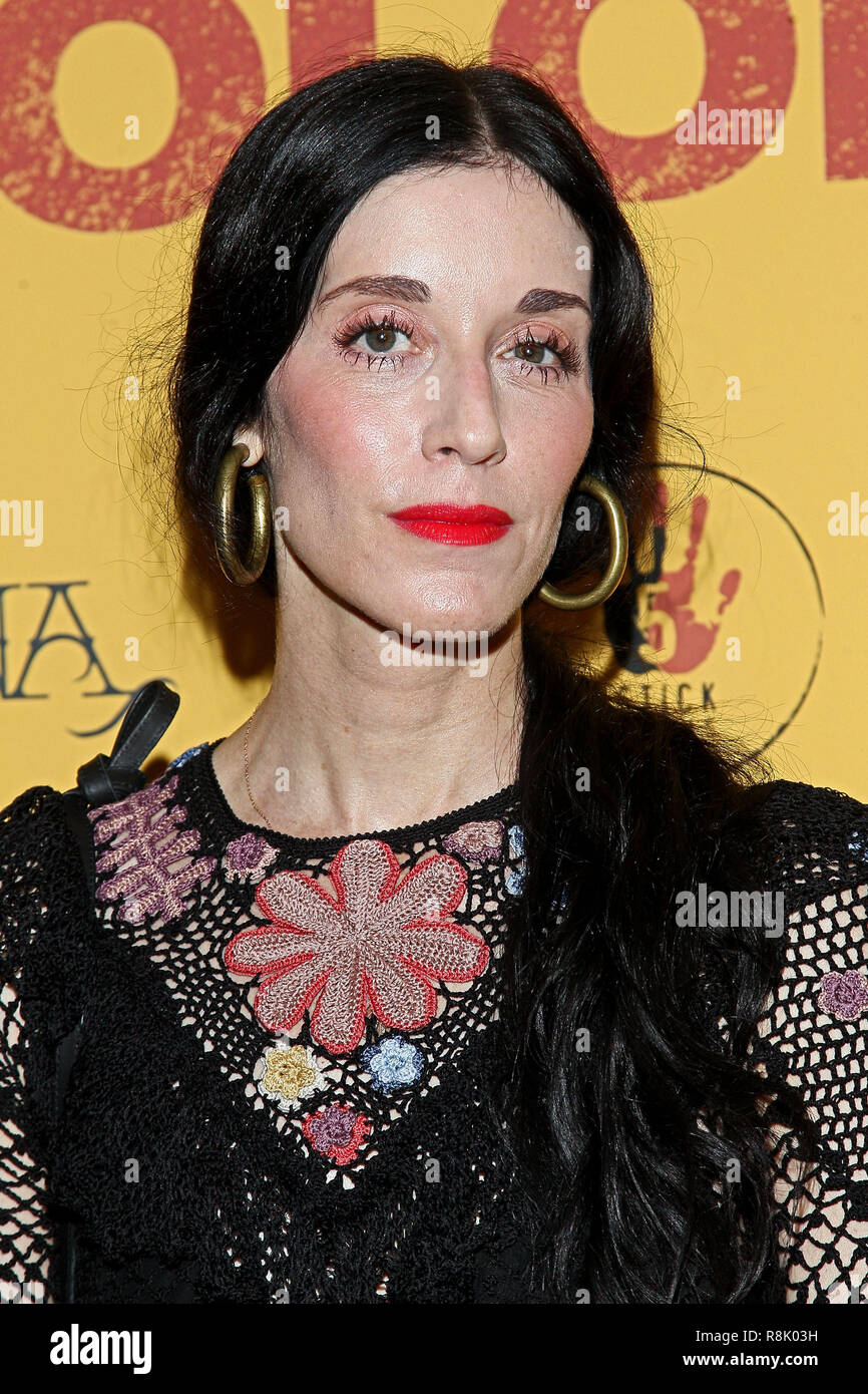 NEW YORK, NY - AUGUST 21: Actress Sarah Sophie Flicker arrives for the ...