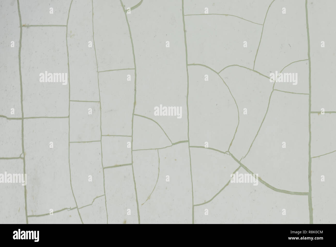 Abstract cracked pattern on dry plastic surface texture.Cracking ...