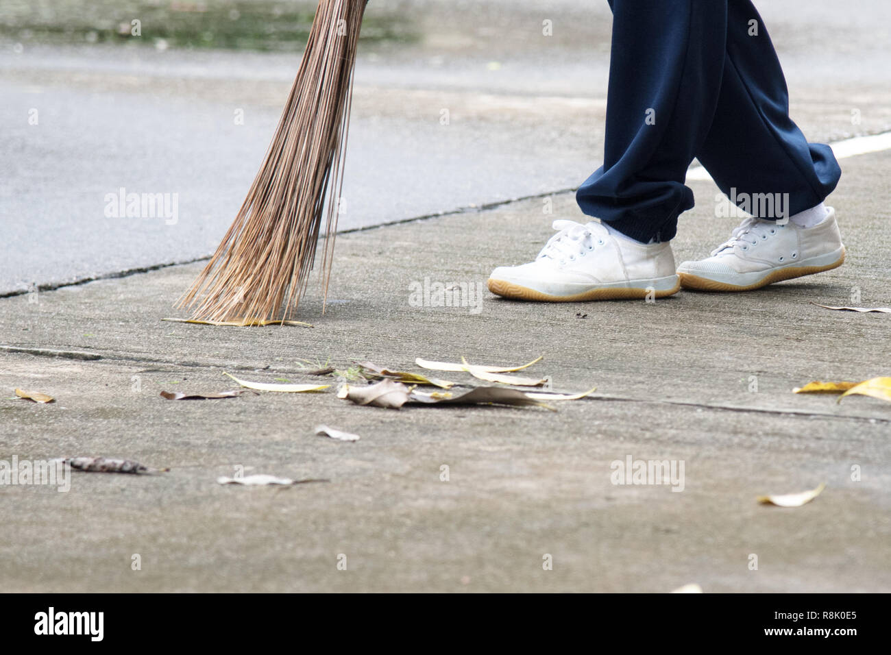 Janitor school hi-res stock photography and images - Alamy