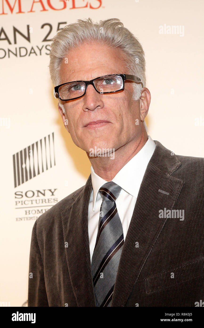 NEW YORK - JANUARY 19: Actor Ted Danson attends the "Damages" season ...
