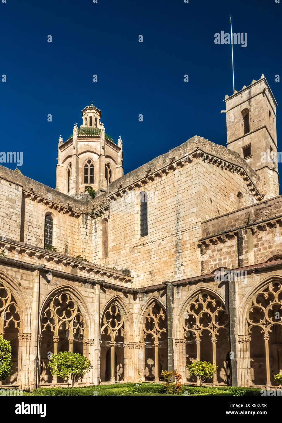 Monastery of Santa Maria de Santes Creus, a Cistercian monastery in ...