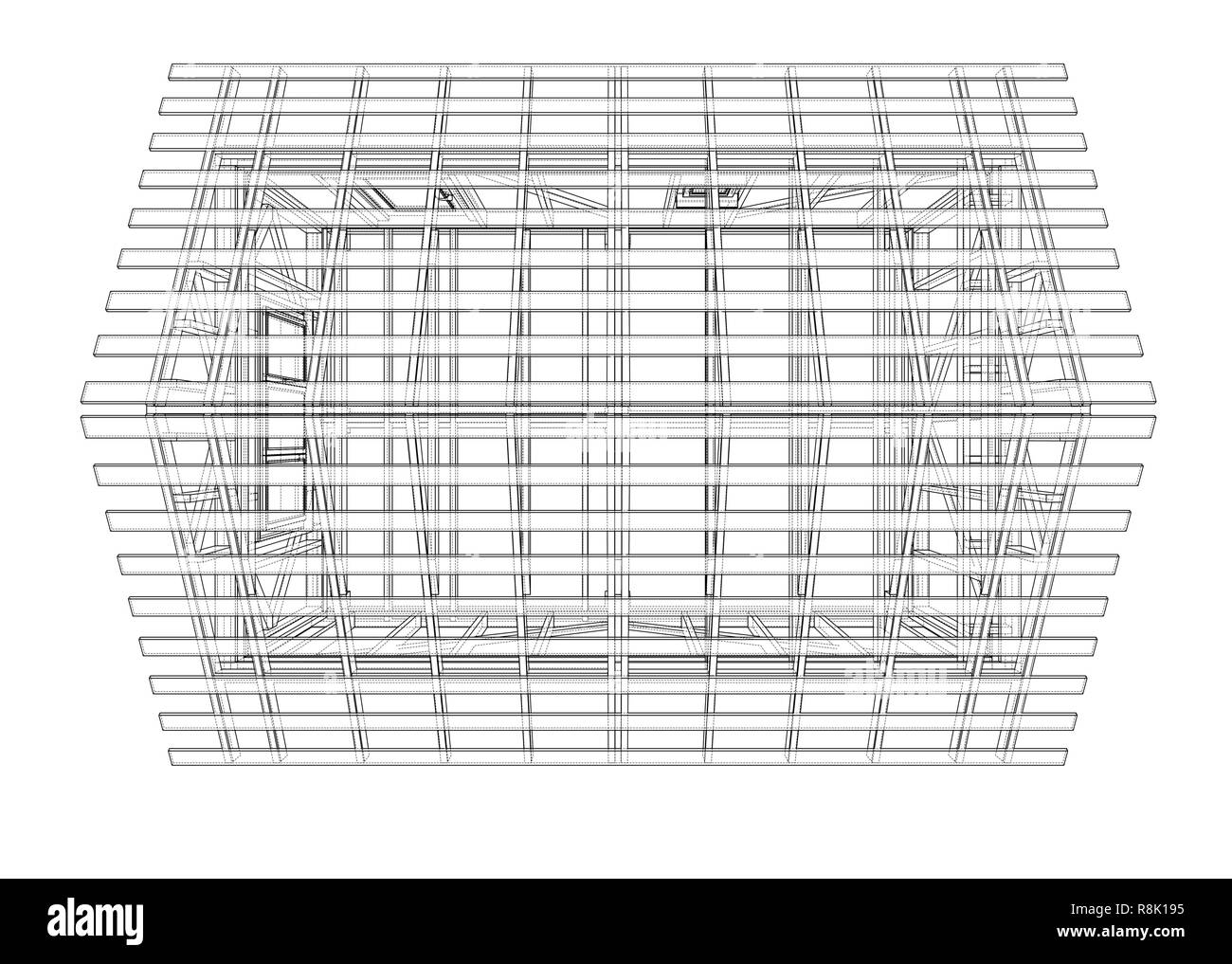Private House Sketch Vector Stock Vector Image And Art Alamy