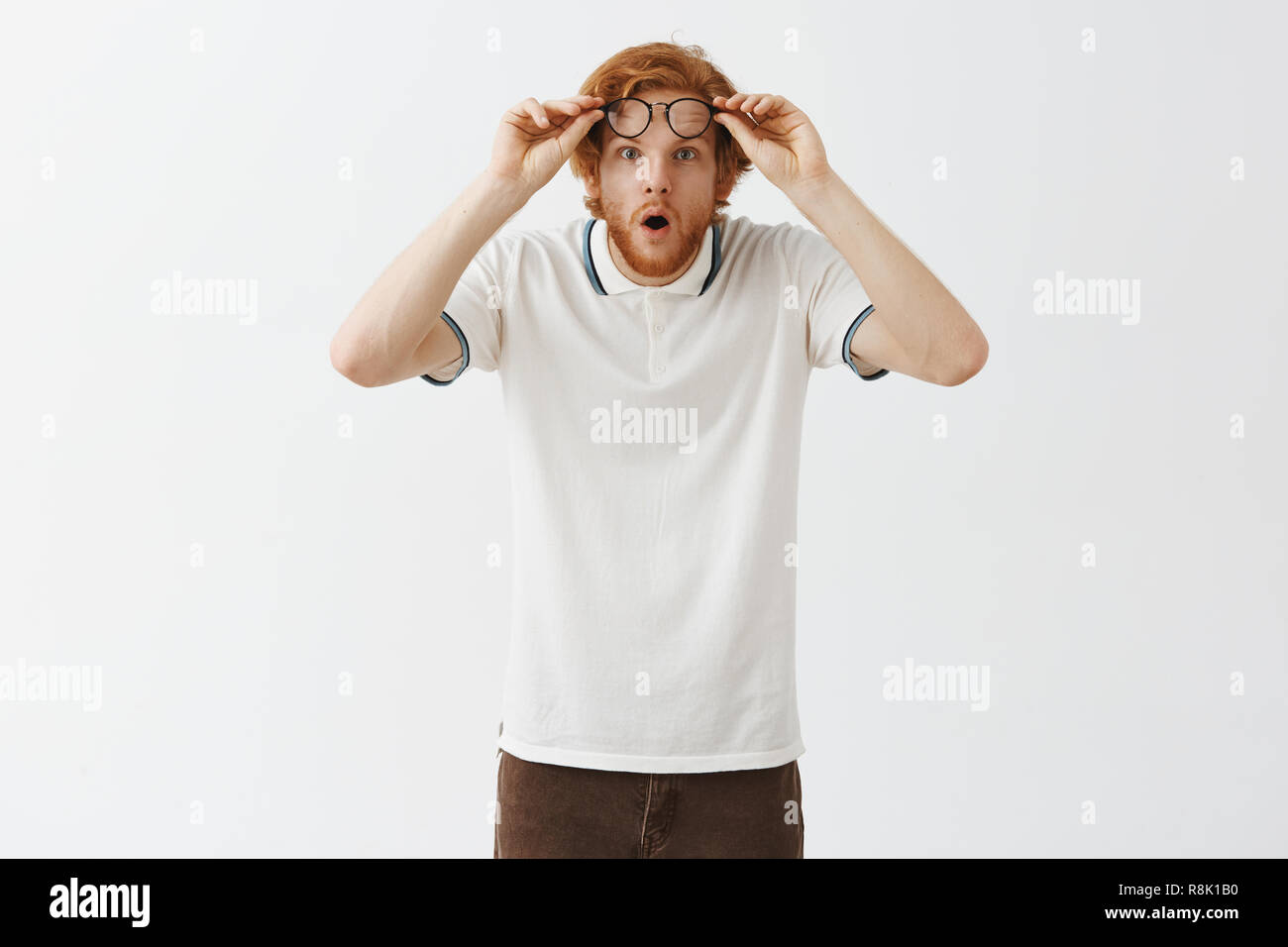 Portrait curious intrigued attractive hi-res stock photography and ...