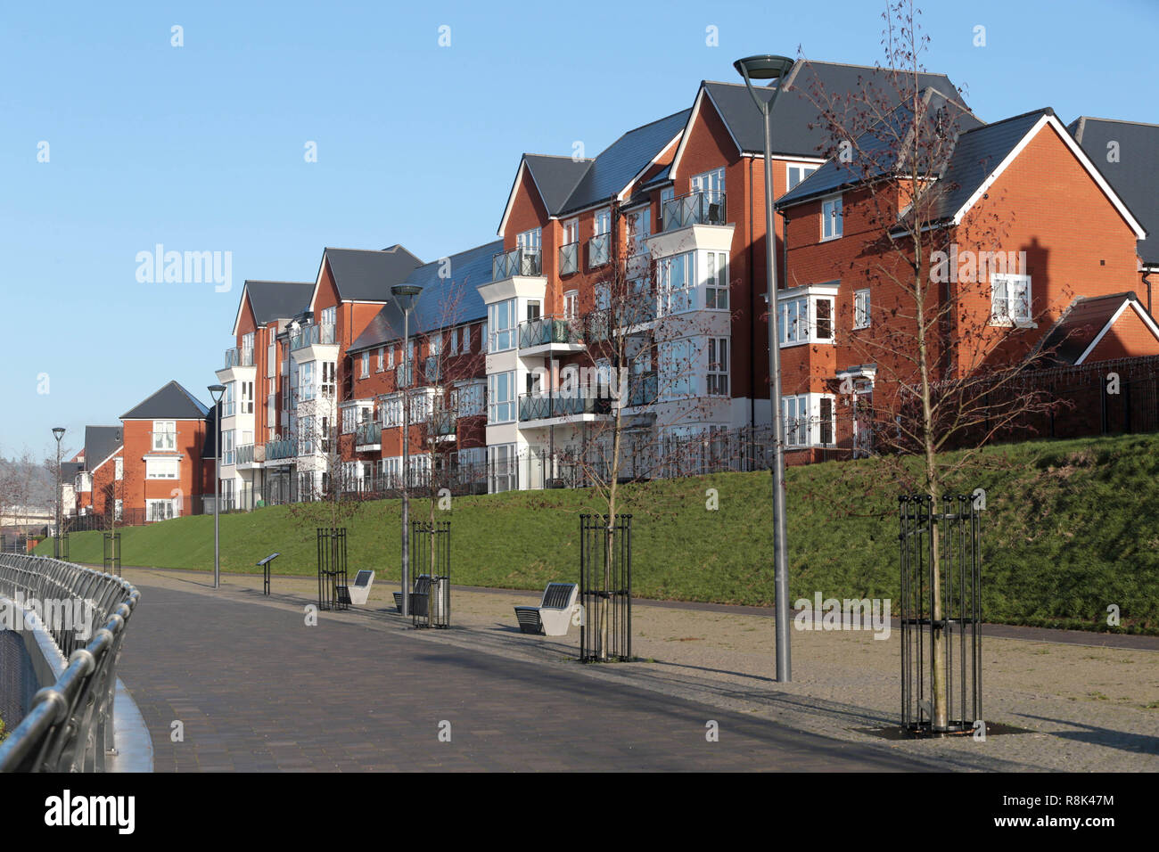 Peters Village, Wouldham, Kent ME1. The new village development sits on ...