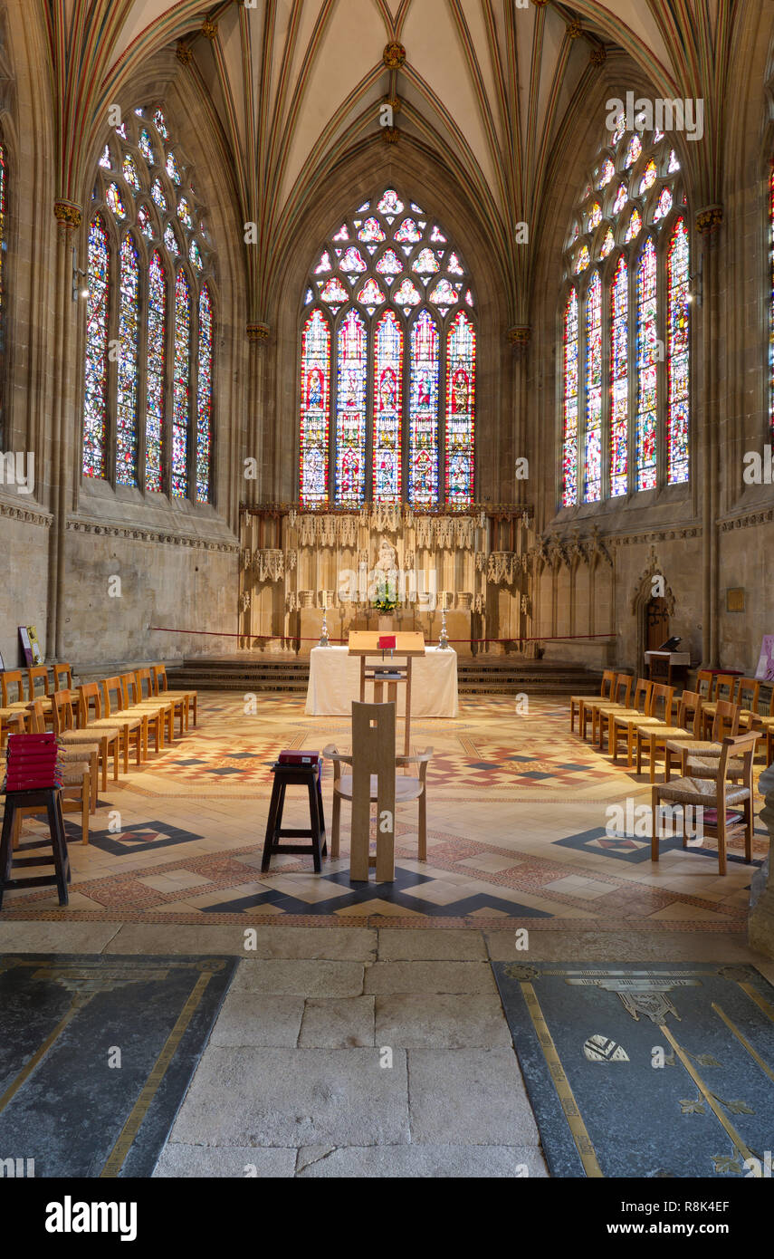 The Lady Chapel, Wells Cathedral Stock Photo - Alamy