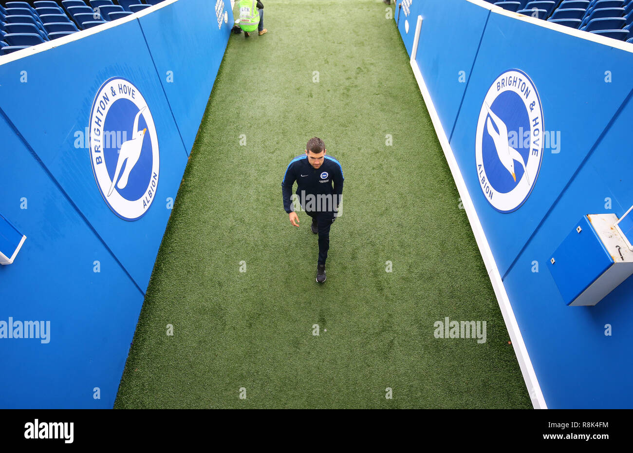 Brighton & Hove Albion goalkeeper Mathew Ryan during the Premier League ...