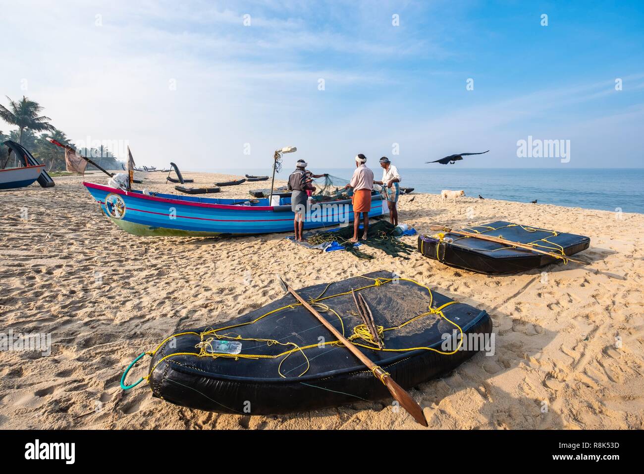 Mararikulam beach kerala hi-res stock photography and images - Alamy