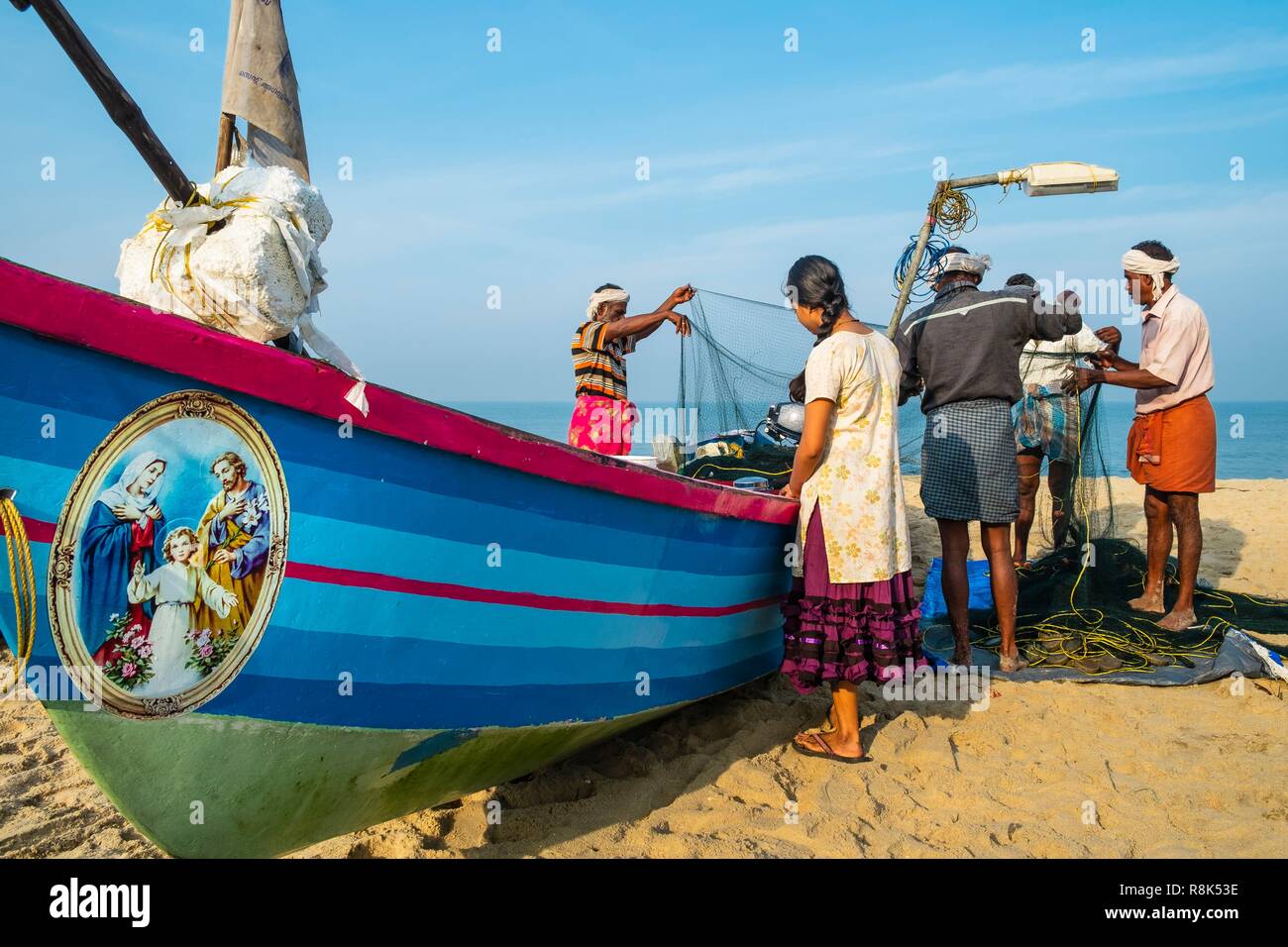 Mararikulam beach kerala hi-res stock photography and images - Alamy