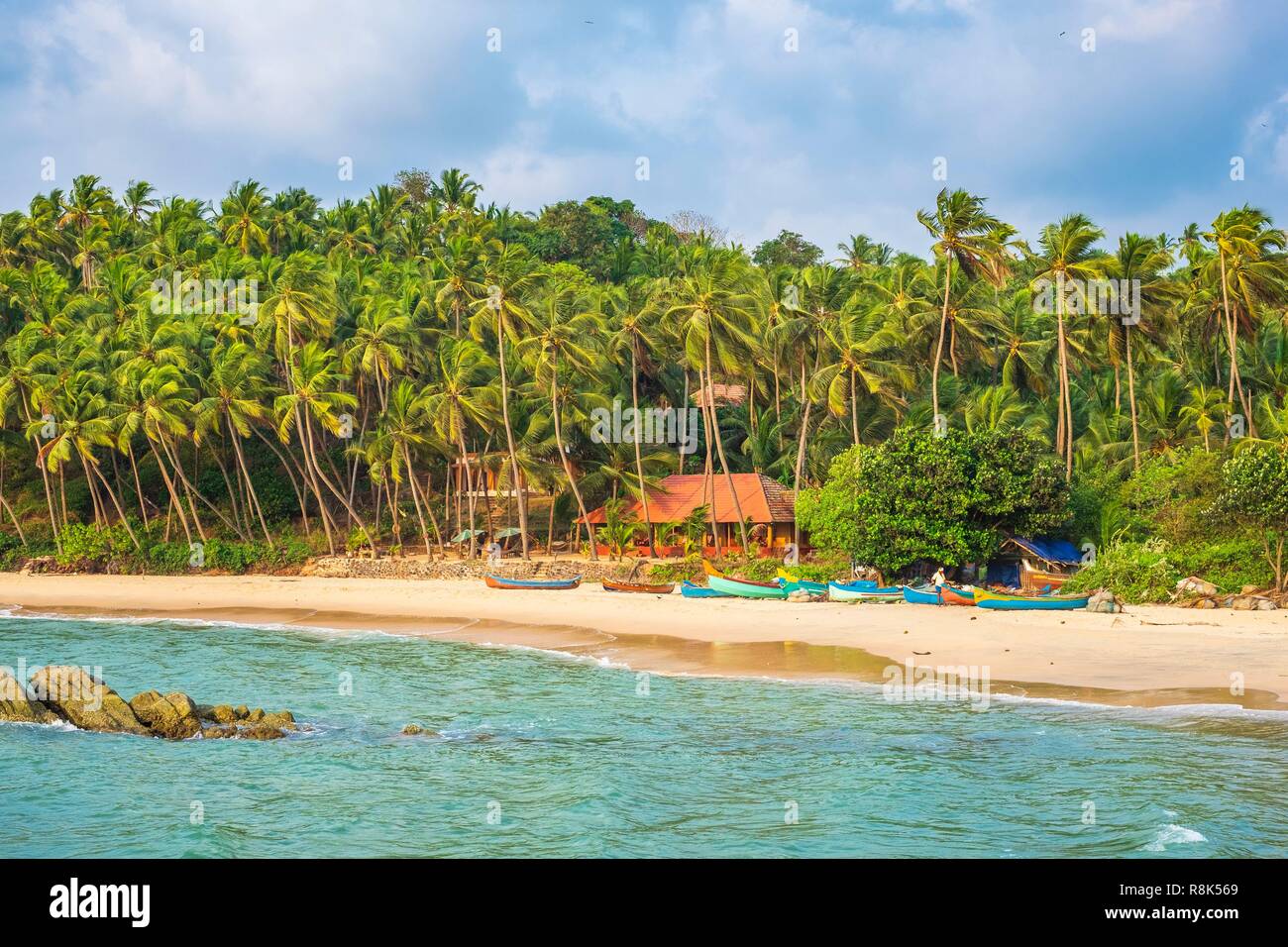 India, state of Kerala, surroundings of Kannur (Cannamore), Ezhara ...