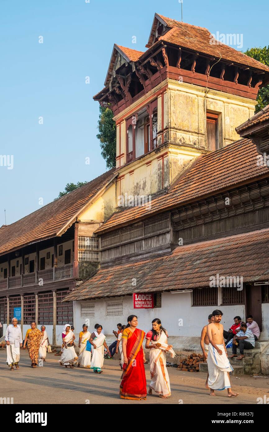 Padmanabhaswamy temple architecture hi-res stock photography and images ...