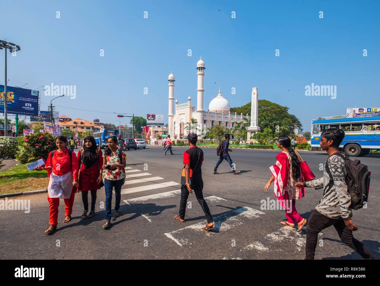 India, state of Kerala, Thiruvananthapuram , Palayam district, Palayam ...