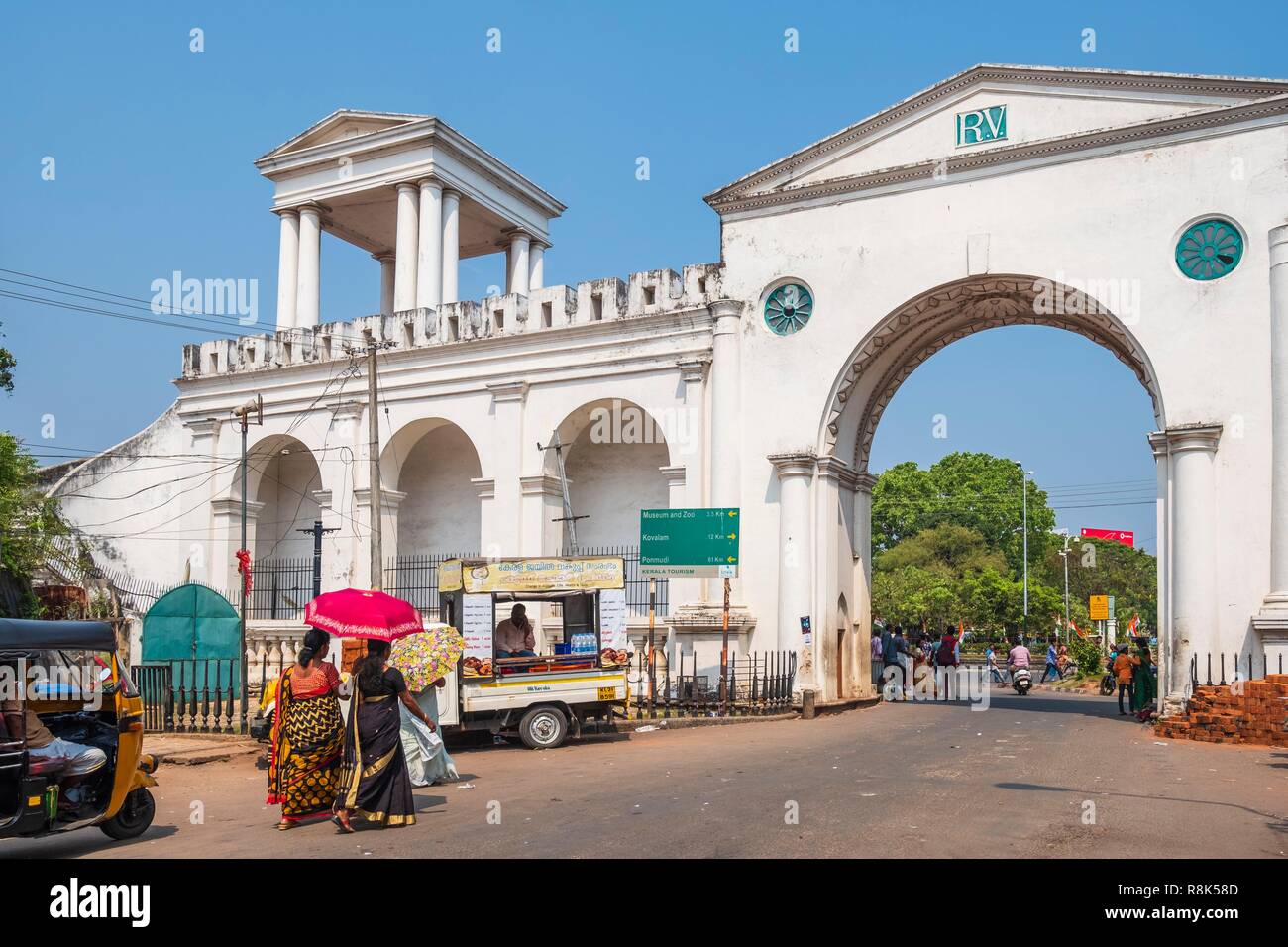 India, state of Kerala, Thiruvananthapuram (or Trivandrum), capital of ...