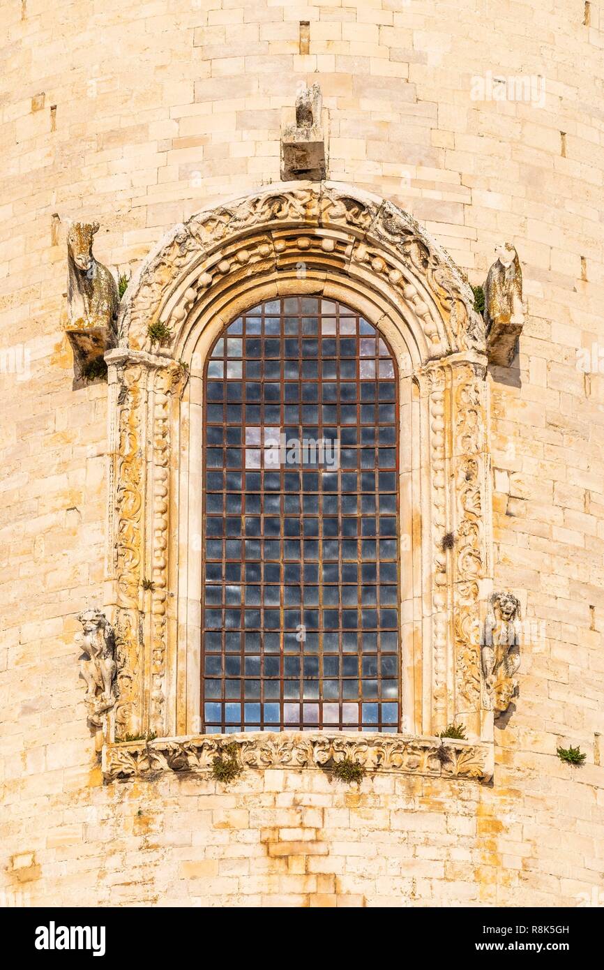Italy, Apulia, Trani, San Nicola Pellegrino Cathedral (or Duomo ...