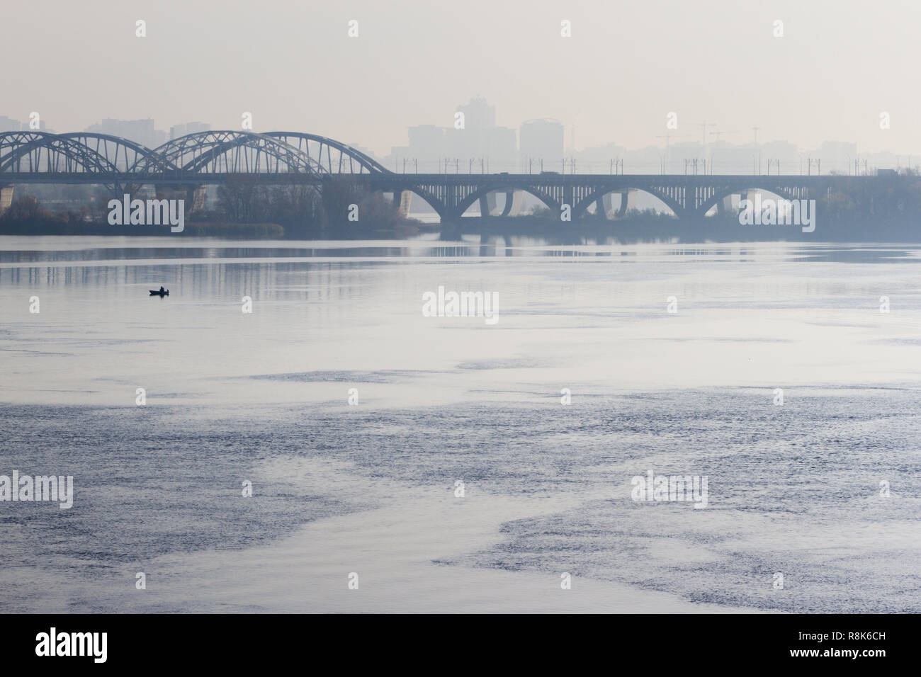 The New Darnytskyi Bridge, also known informally as the Kirpa Bridge is ...
