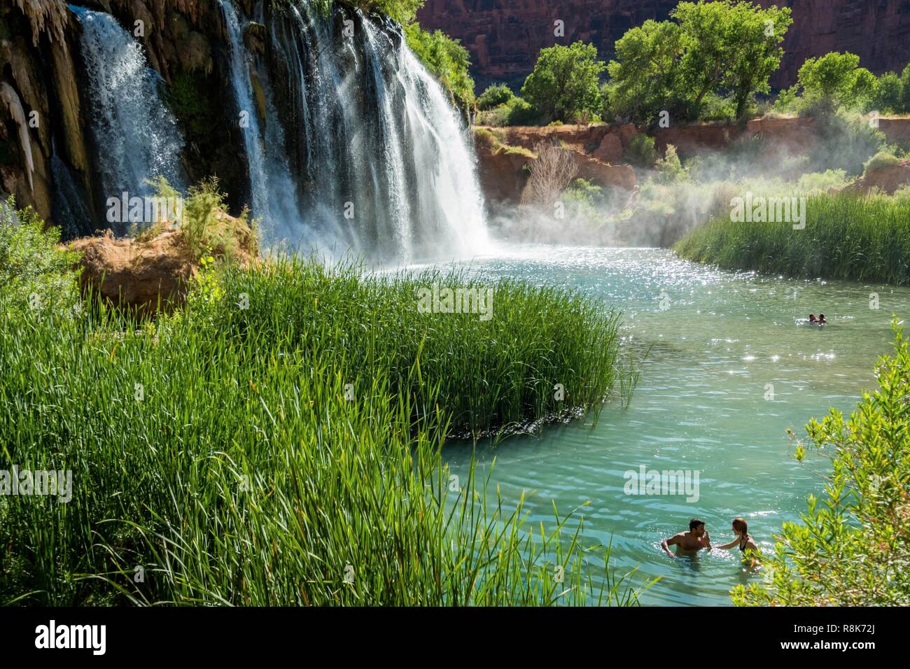 United States, Arizona, Grand Canyon National Park, Indian Reservation ...