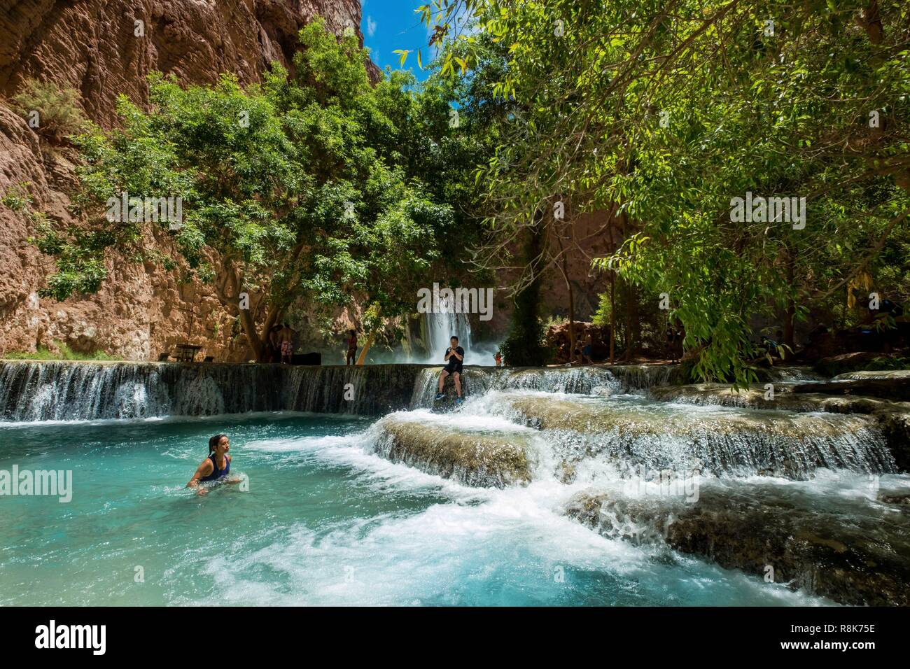 United States, Arizona, Grand Canyon National Park, Indian Reservation ...