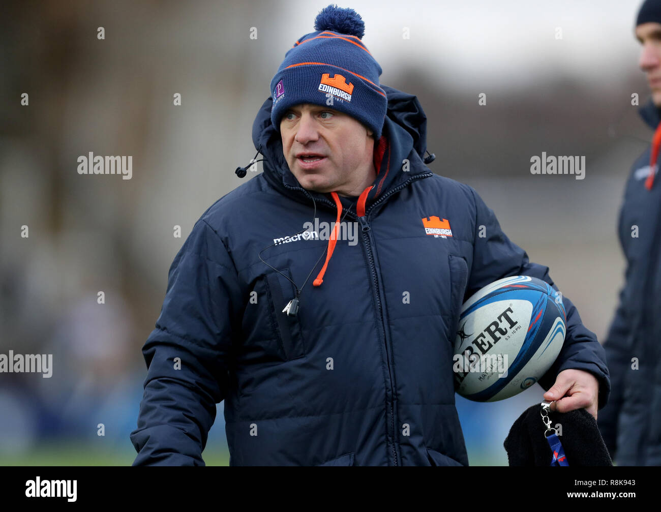 Edinburgh's director of rugby, Richard Cockerill before the Heineken ...
