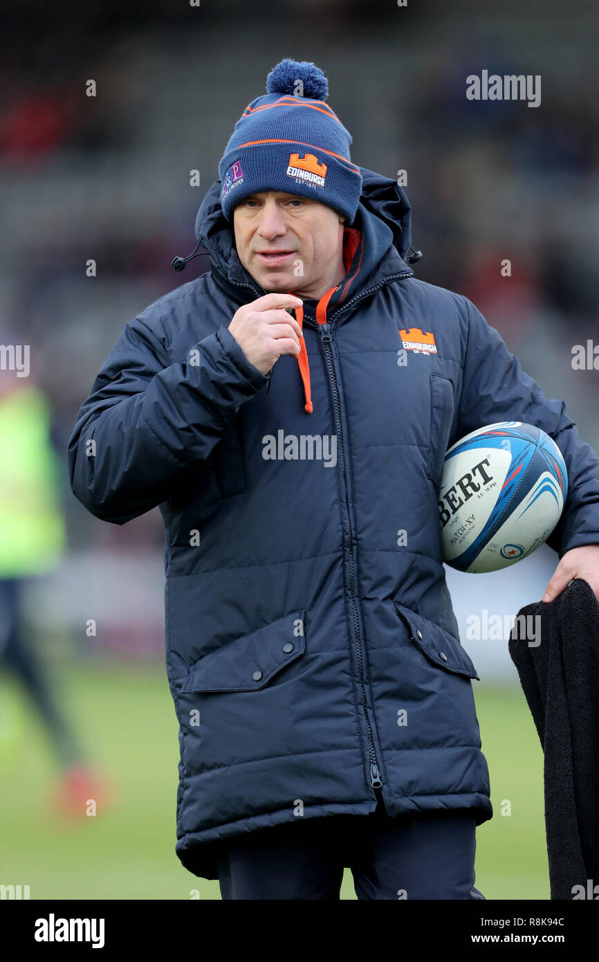 Edinburgh's director of rugby, Richard Cockerill before the Heineken ...