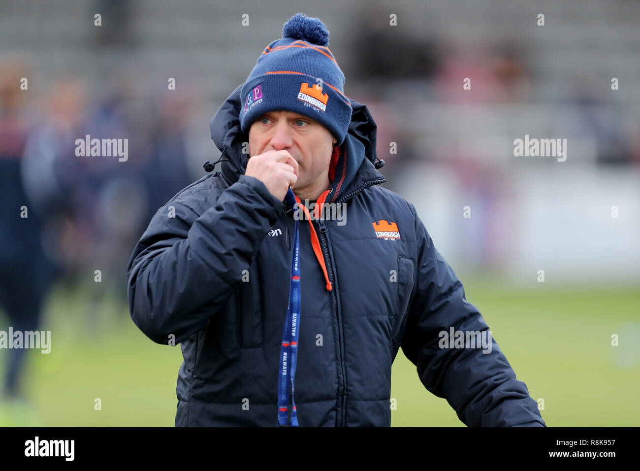 Edinburgh's director of rugby, Richard Cockerill before the Heineken ...