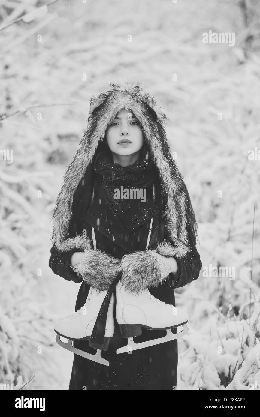 Natural skating Black and White Stock Photos & Images - Alamy