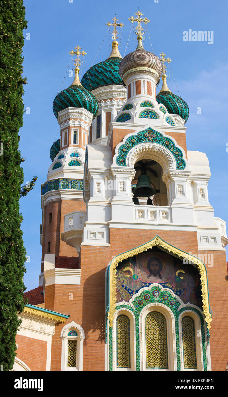 The Russian Orthodox Cathedral in Nice, France is the largest Eastern ...