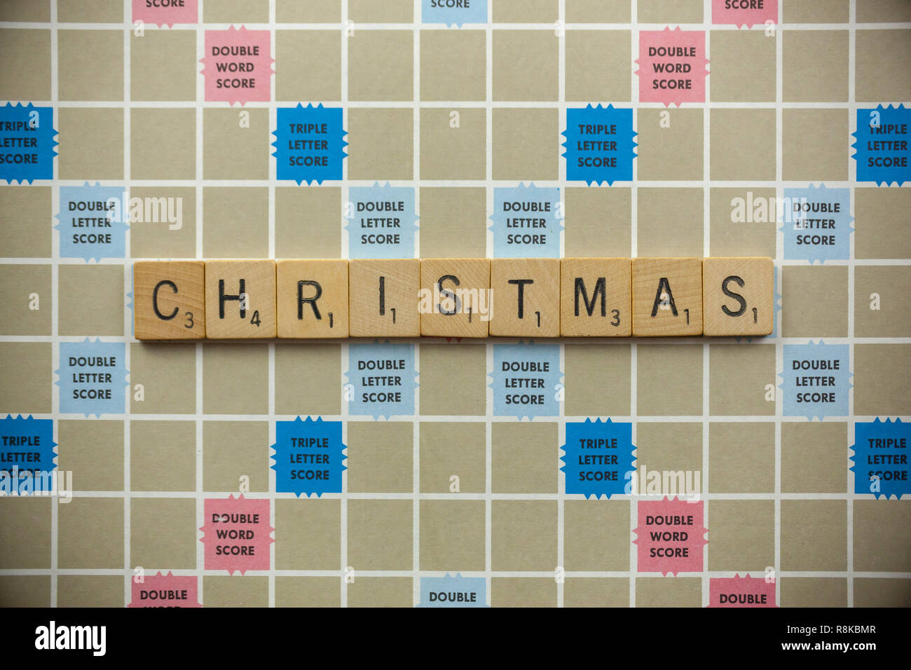 Christmas crossword game toy hi-res stock photography and images - Alamy