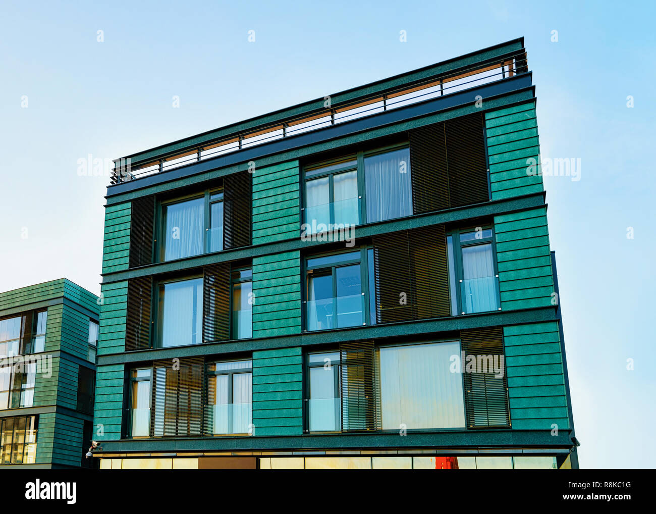 Modern luxury apartment building concept Stock Photo - Alamy