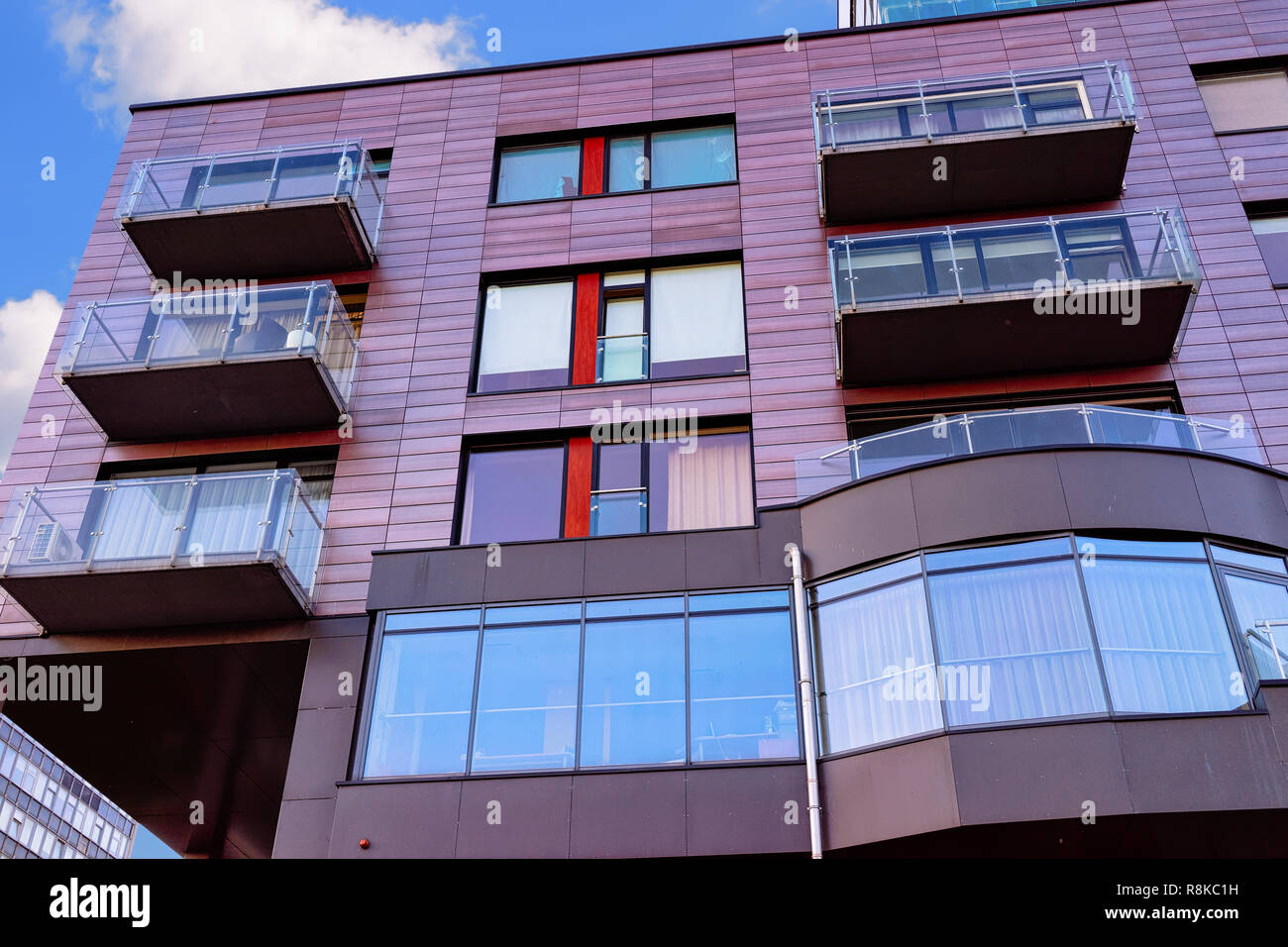 Modern luxury building architecture concept Stock Photo - Alamy