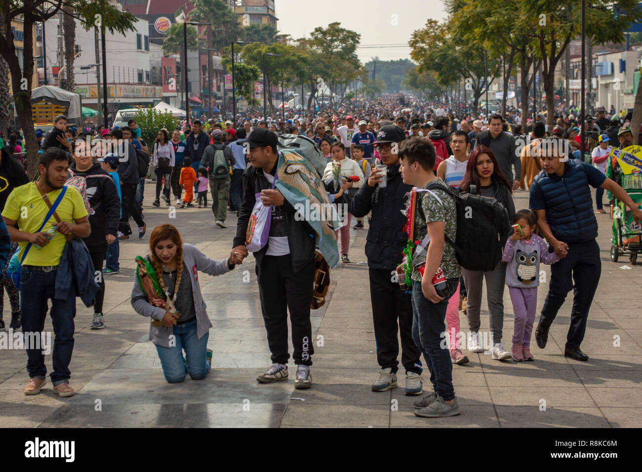 Mexico pilgrims road hi-res stock photography and images - Alamy