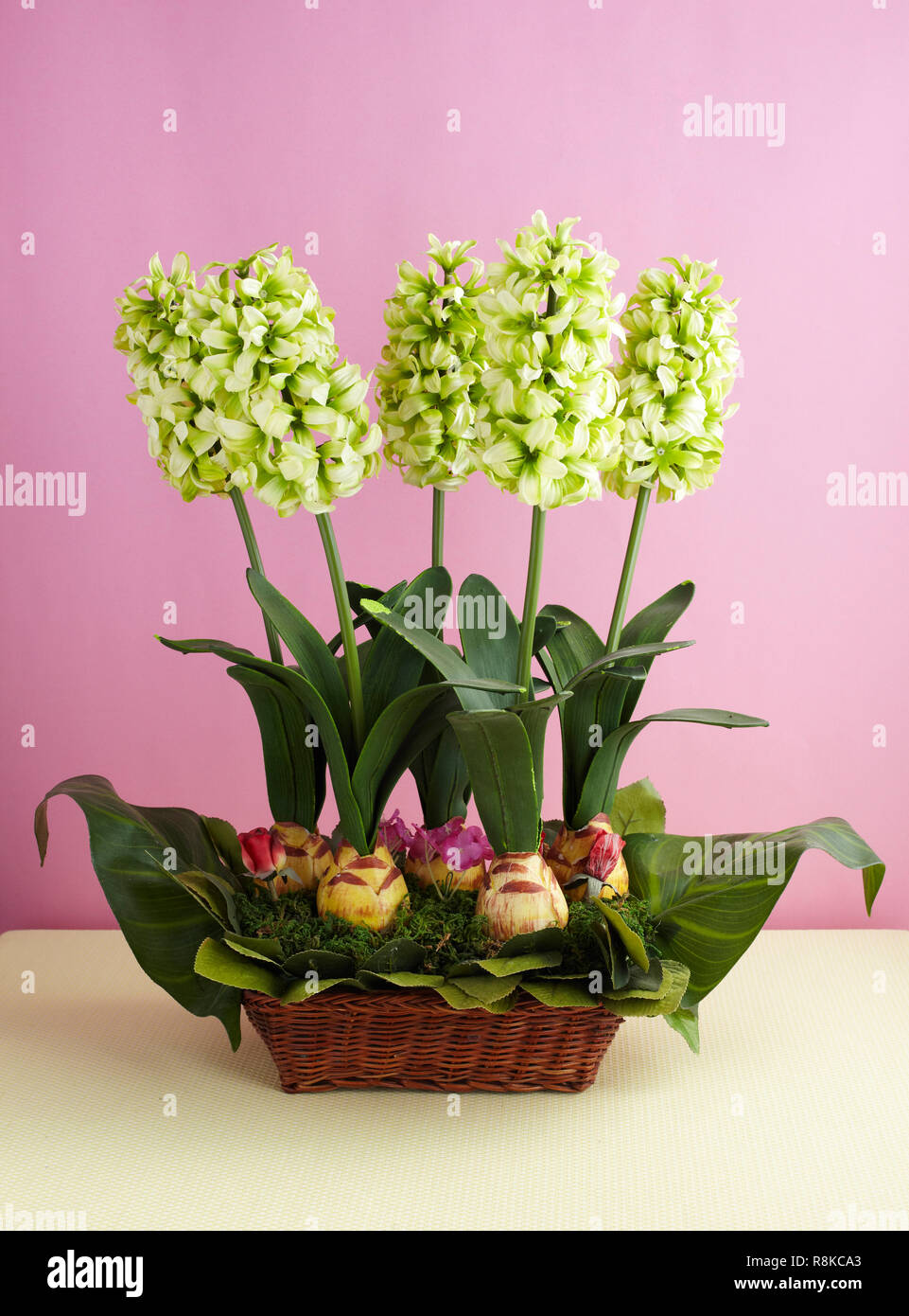 Decorative artificial flowers Stock Photo - Alamy