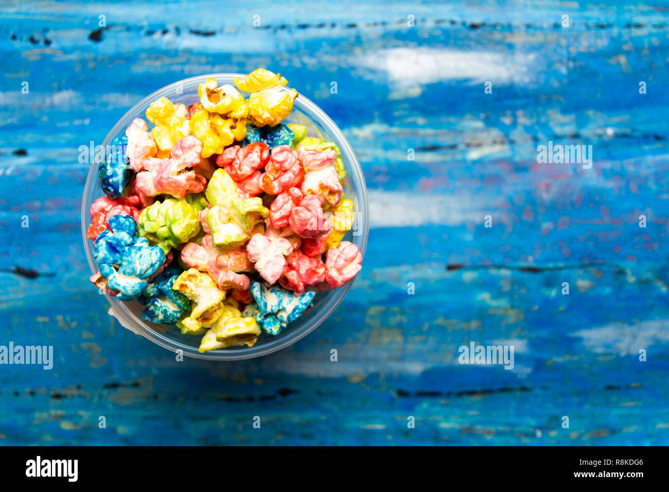 Very colorful popcorn hi-res stock photography and images - Alamy