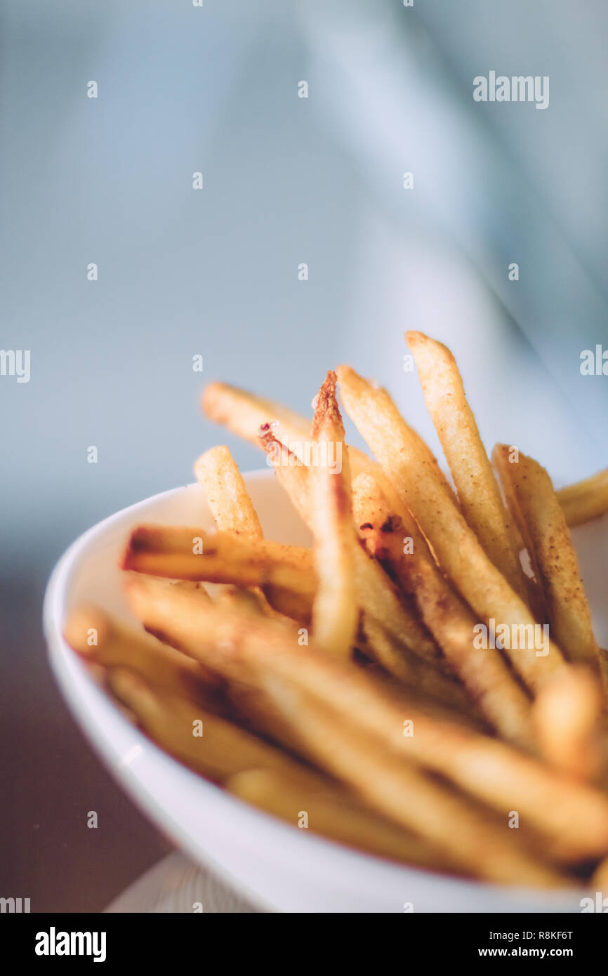 rustic food and homemade cooking styled concept - just cooked french ...