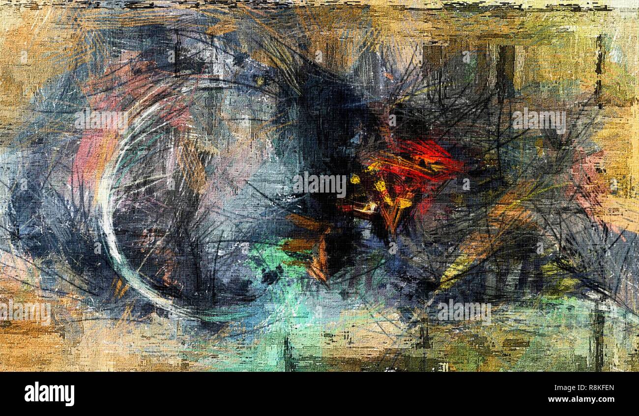 abstract psychedelic grunge background graphic stylization on a ...