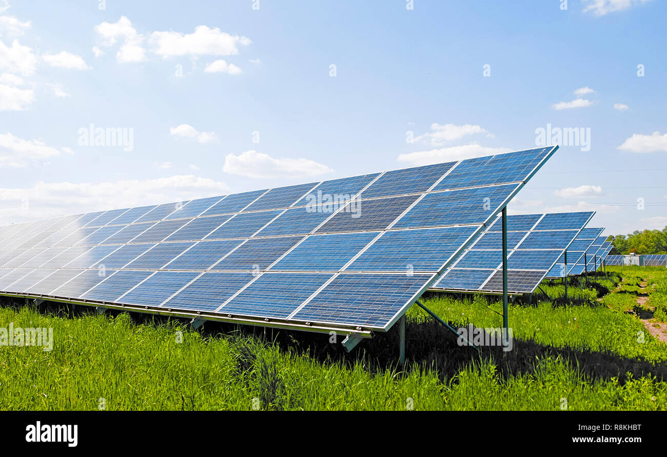image of a big solar plant Stock Photo - Alamy