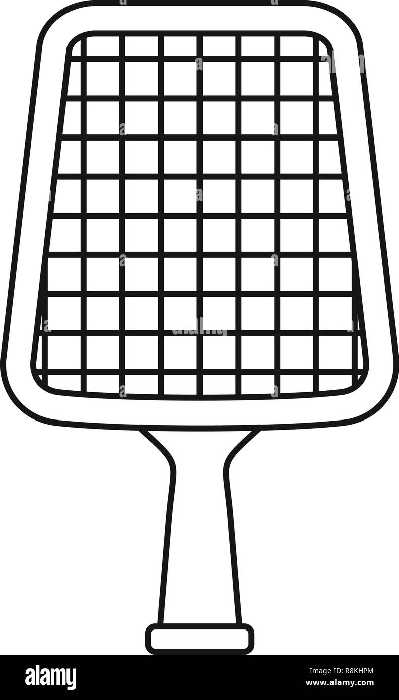 Shallow water net icon. Outline shallow water net vector icon for web ...