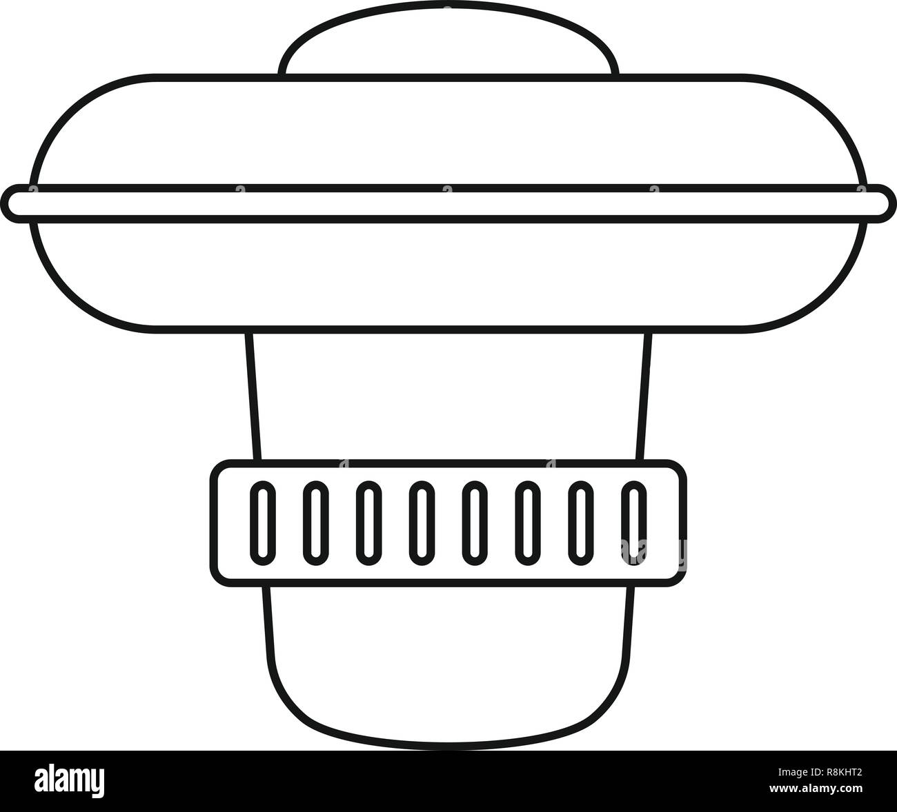 Dosing pool device icon. Outline dosing pool device vector icon for web ...
