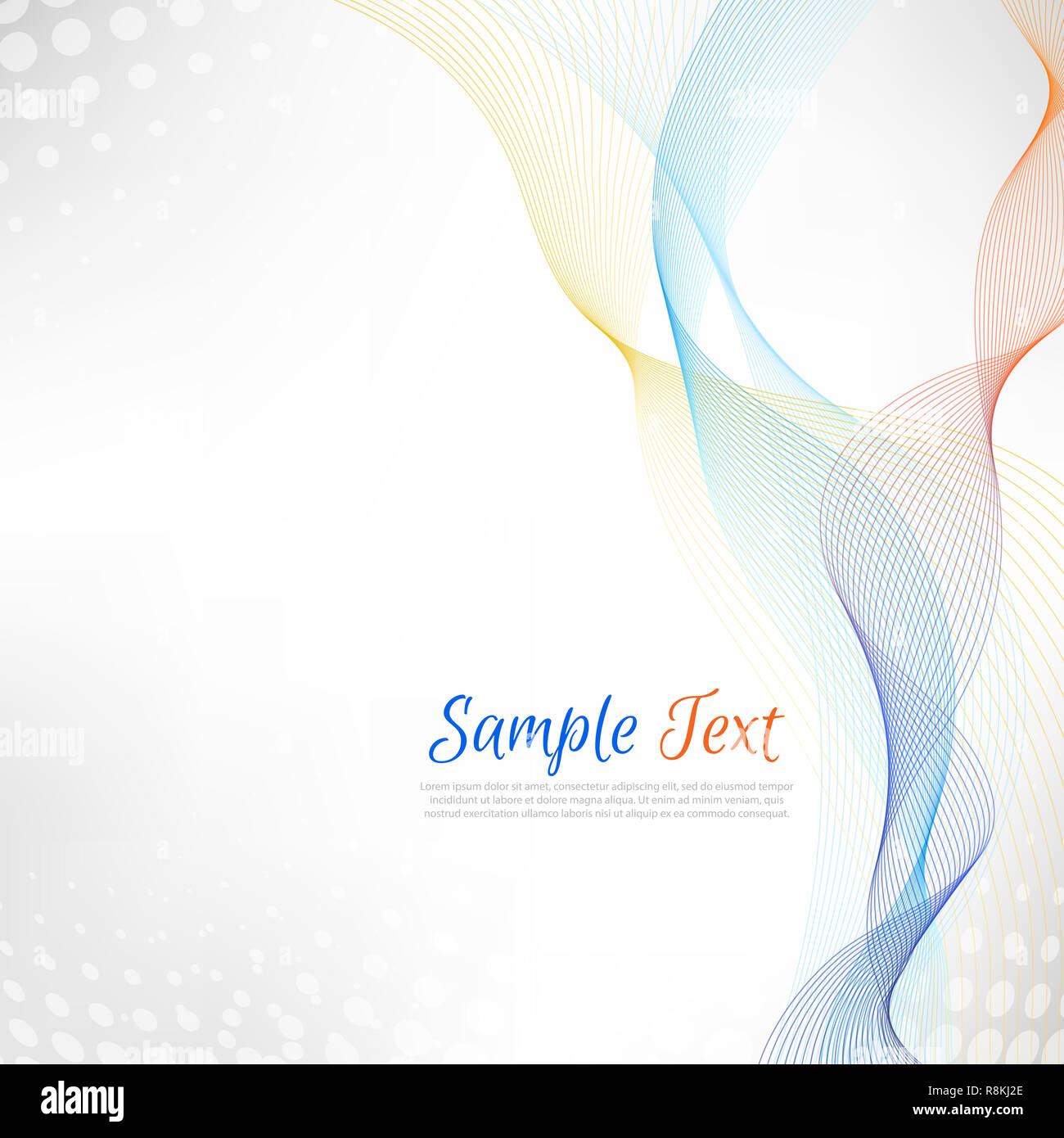 Elegant abstract smooth speed wave with modern stream background ...