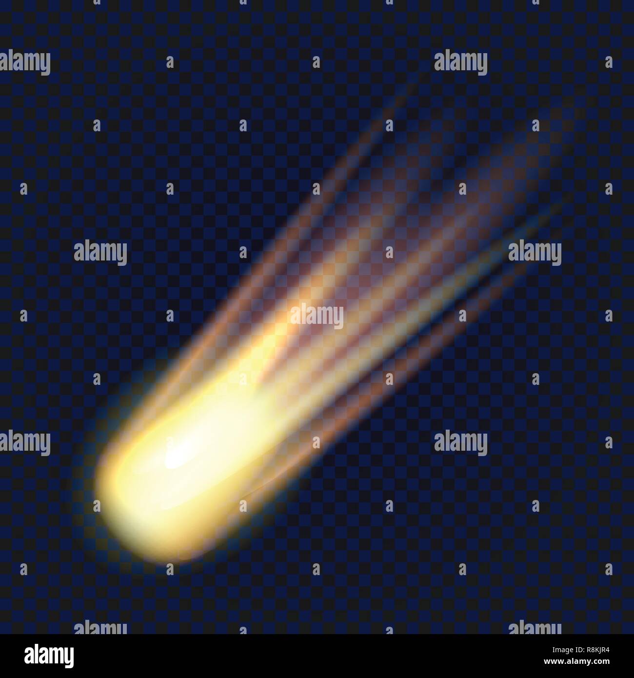 Meteor icon. Realistic illustration of meteor vector icon for web ...