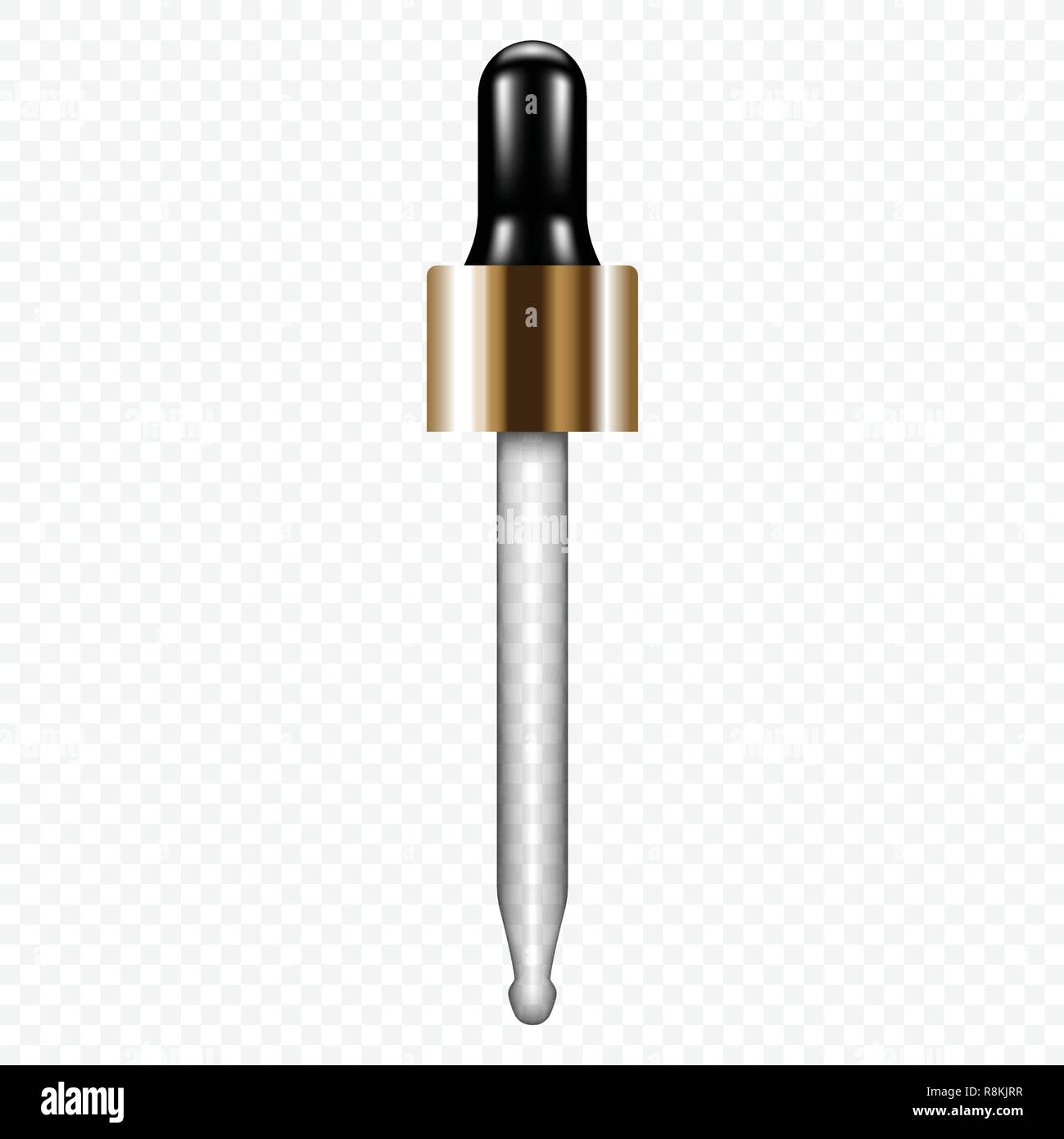 Pipette icon. Realistic illustration of pipette vector icon for web ...