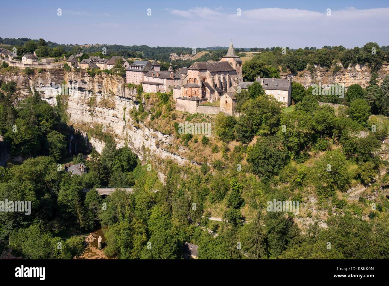 France, Aveyron, Bozouls, the Trou de Bouzouls Stock Photo - Alamy