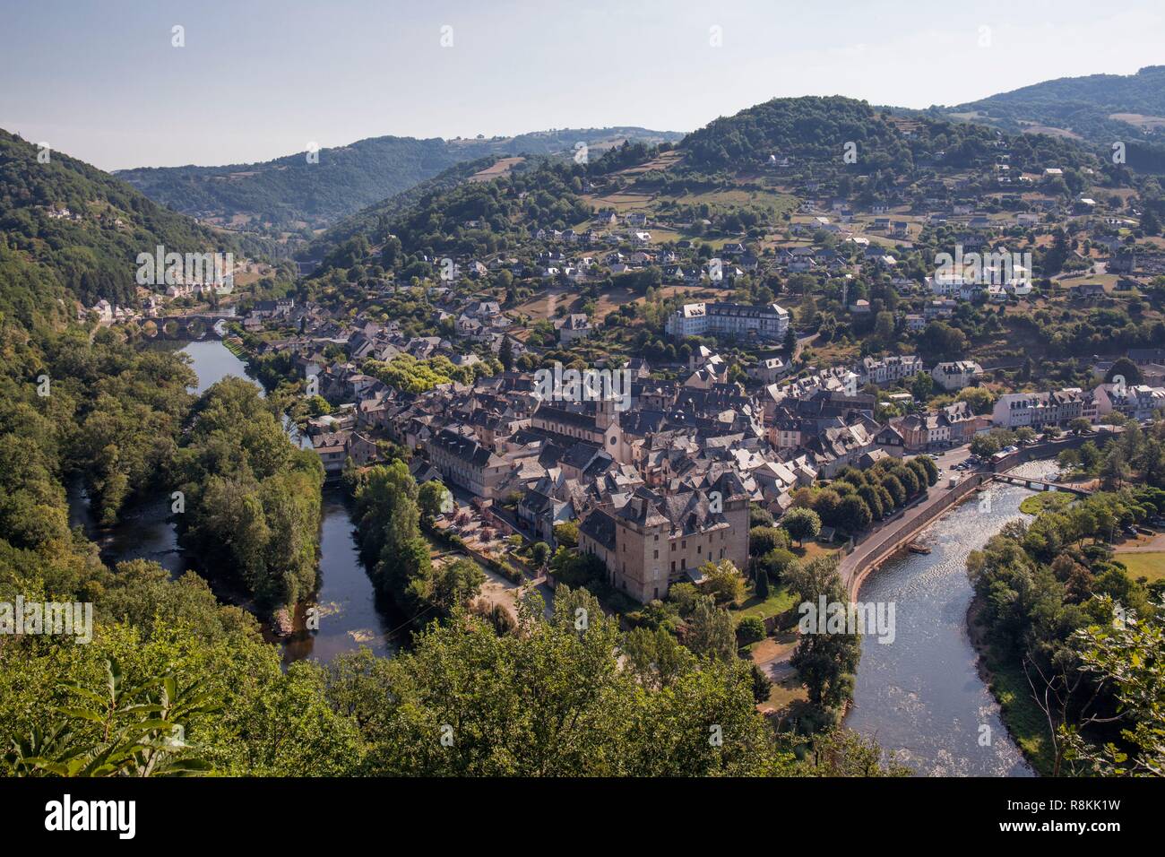 Entraygues sur truyere france hi-res stock photography and images - Alamy