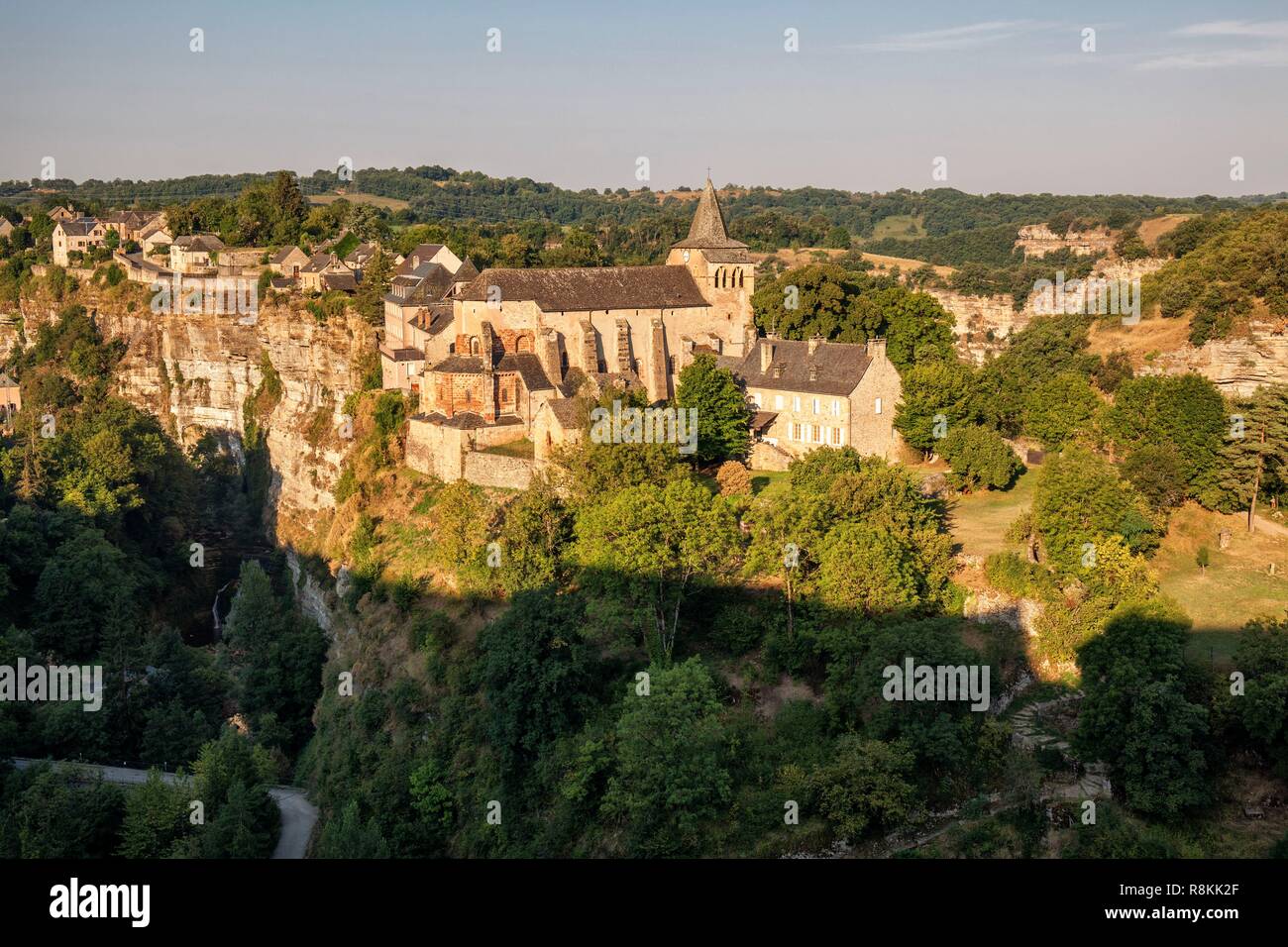 France, Aveyron, Bozouls, the Trou de Bouzouls Stock Photo - Alamy